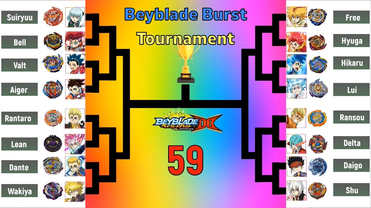 Beyblade Burst DB Tournament 59 Round of 16 베이블레이드 버스트 DB 토너먼트 59회 16강전 ...