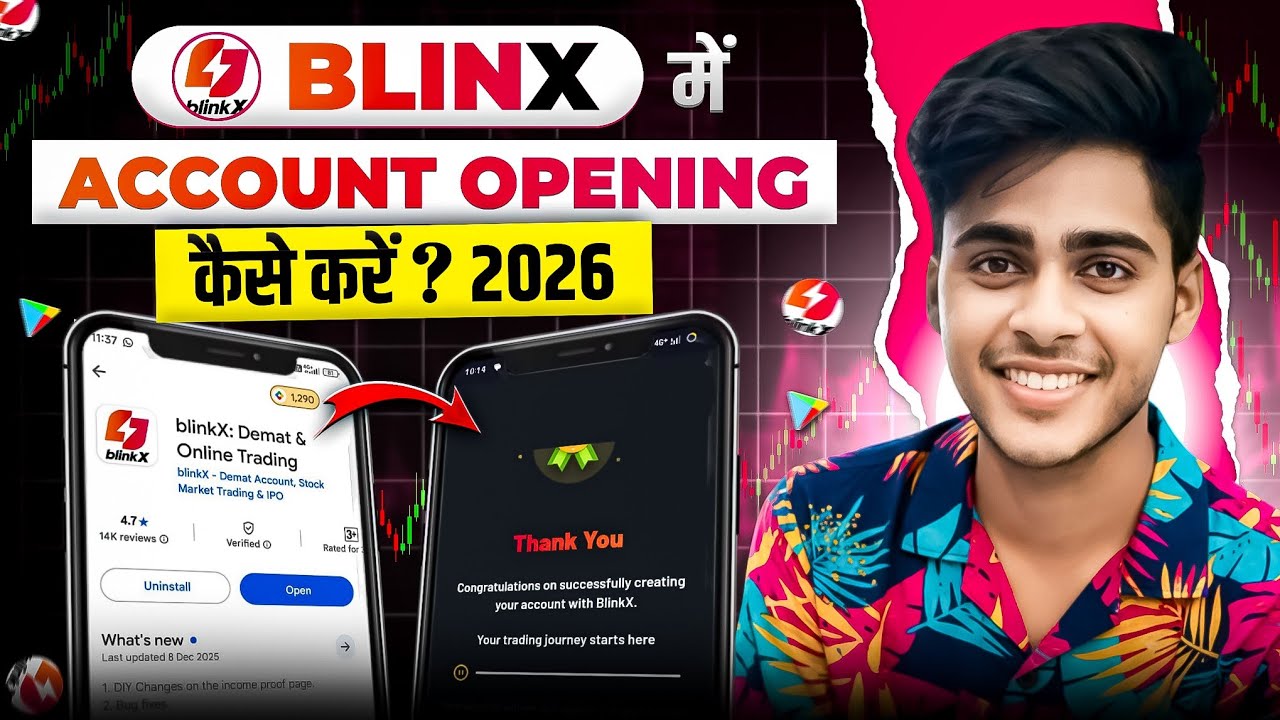 Blinkx Account Opening Process | Blinx me demat account kaise banaye ...