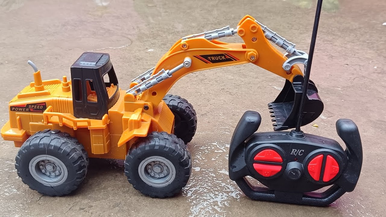 Rc Mega powerful JCB Machine Unboxing and testing - YouTube