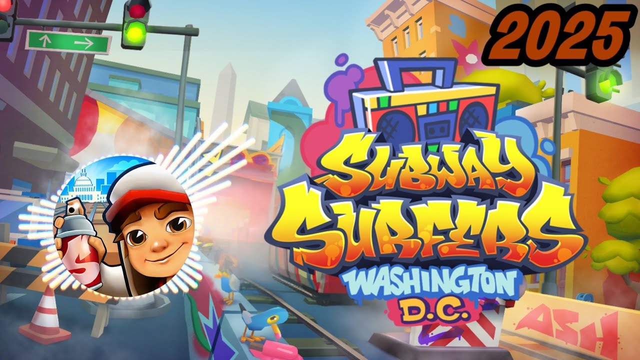 Subway Surfers Washington DC 2025 - Official Soundtrack - YouTube