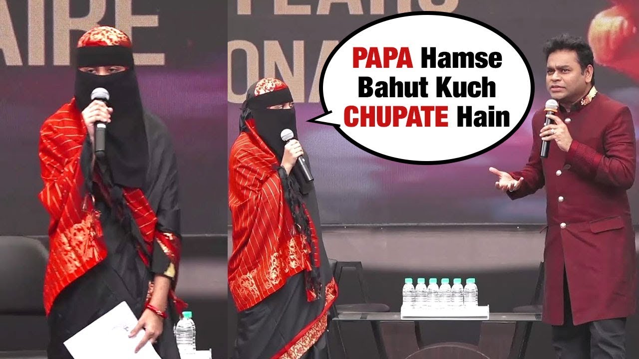 SHOCKING A R Rahman Secrets Revealed by Khatija Rahman Daughter - YouTube