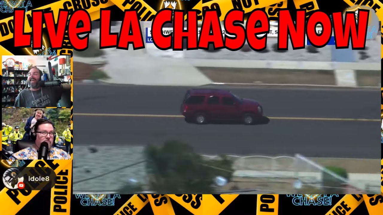 Live Police Chase Armed Carjacker IN LA - YouTube
