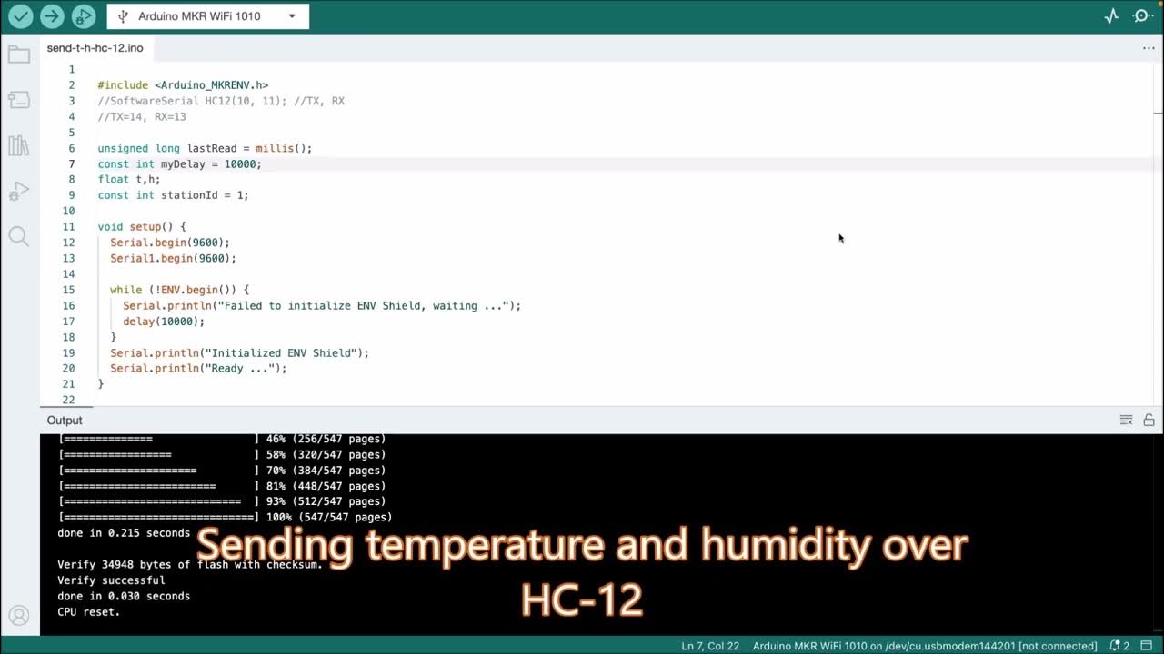 Arduino Data Communications | 10. Communicating via HC-12 - YouTube