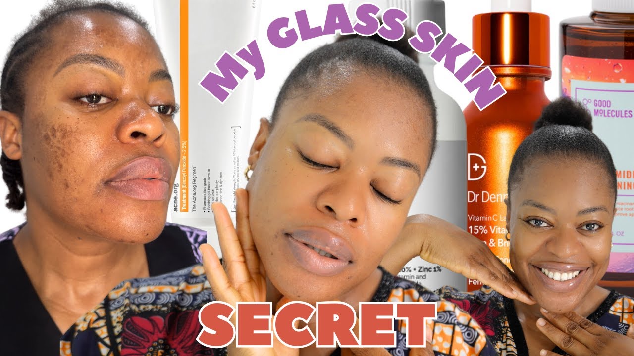 MY SIMPLE SKINCARE ROUTINE For GLASS SKIN | unsponsored skincare for ...
