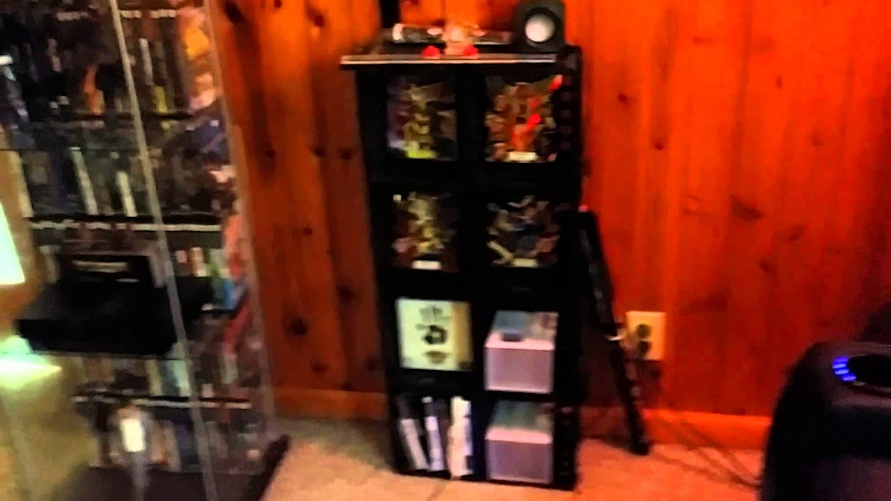 Playstation game room tour 2014 - YouTube