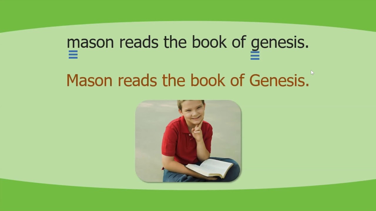 Capitalizing Proper Nouns - YouTube