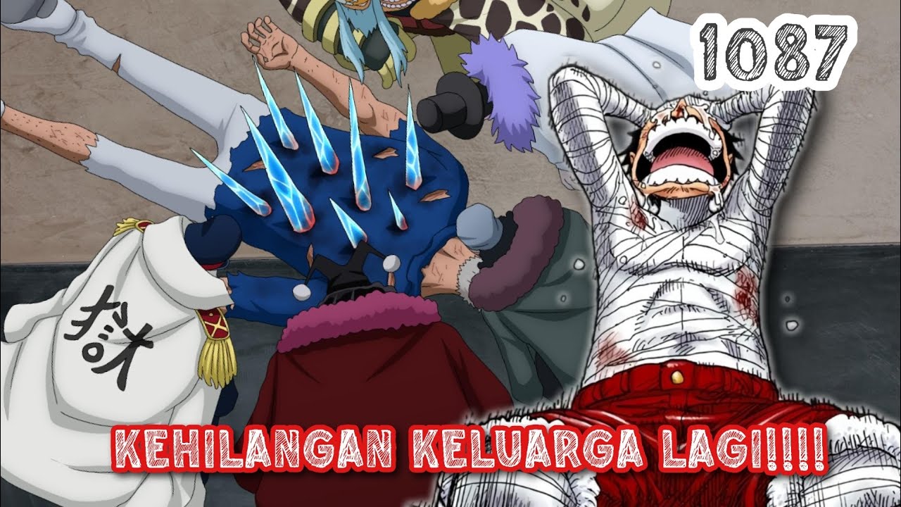 GARP MATI!!!! Luffy TAK BISA APA APA!!! (Spoiler One Piece 1087) - YouTube