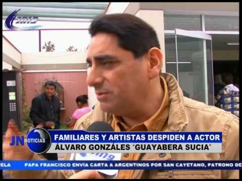 030816 Familiares y artistas despiden a actor Álvaro Gonzales Guayabera Sucia