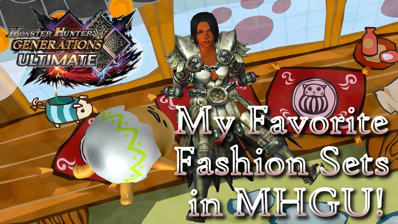 Giving Y'all My Favorite MHGU Fashion sets for My Birthday! + Channel ...