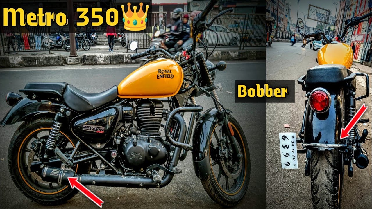 meteor 350 tail light modified! #royalenfield - YouTube