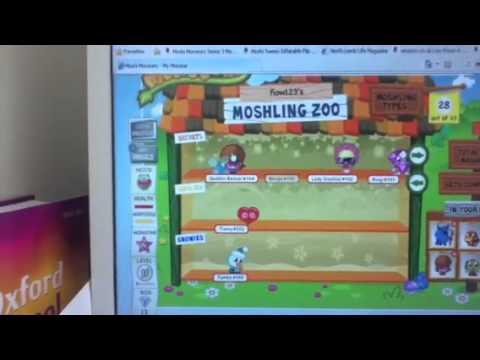 My Moshi monster moshlings online - YouTube