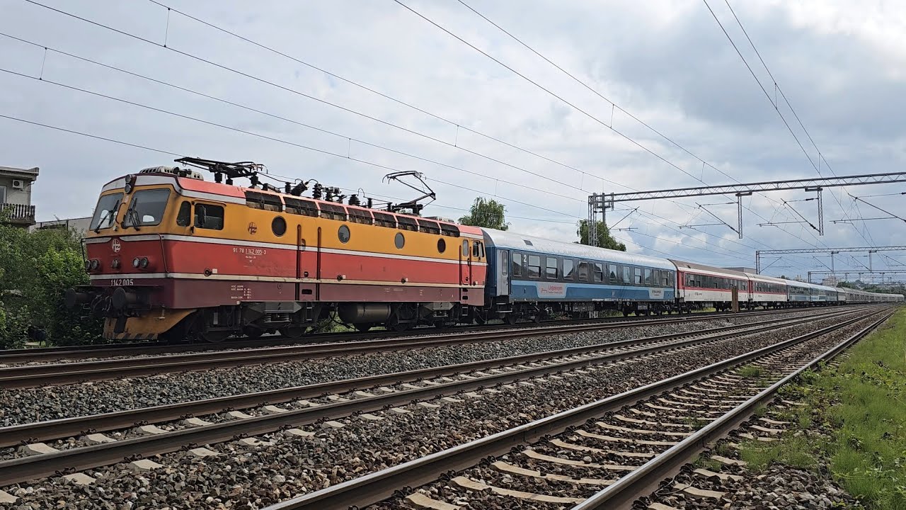 HŽPP 1142 005 / Optima Express / Sesvete - YouTube