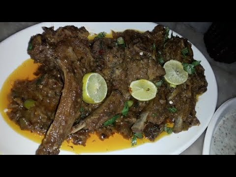 easy mutton masala chop recipe by cooking with kokab channel ||dhaba ...