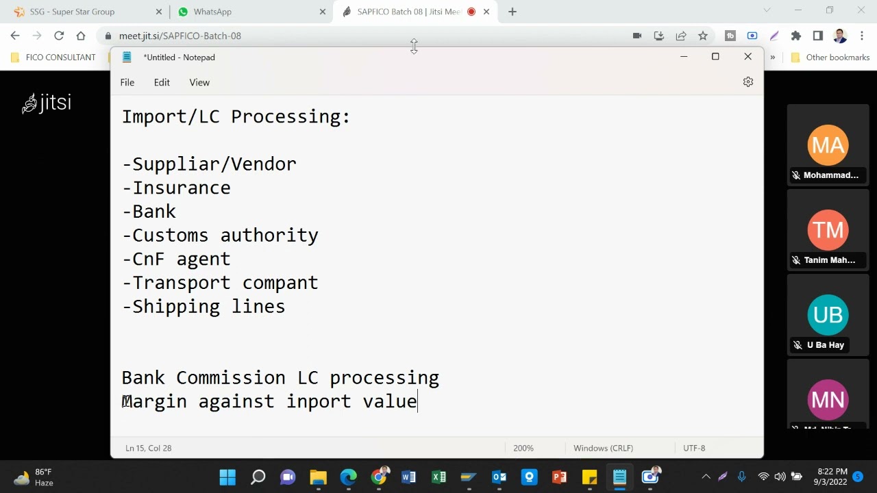 Import Procedure (LC) in SAP-MM (Part-01) - YouTube