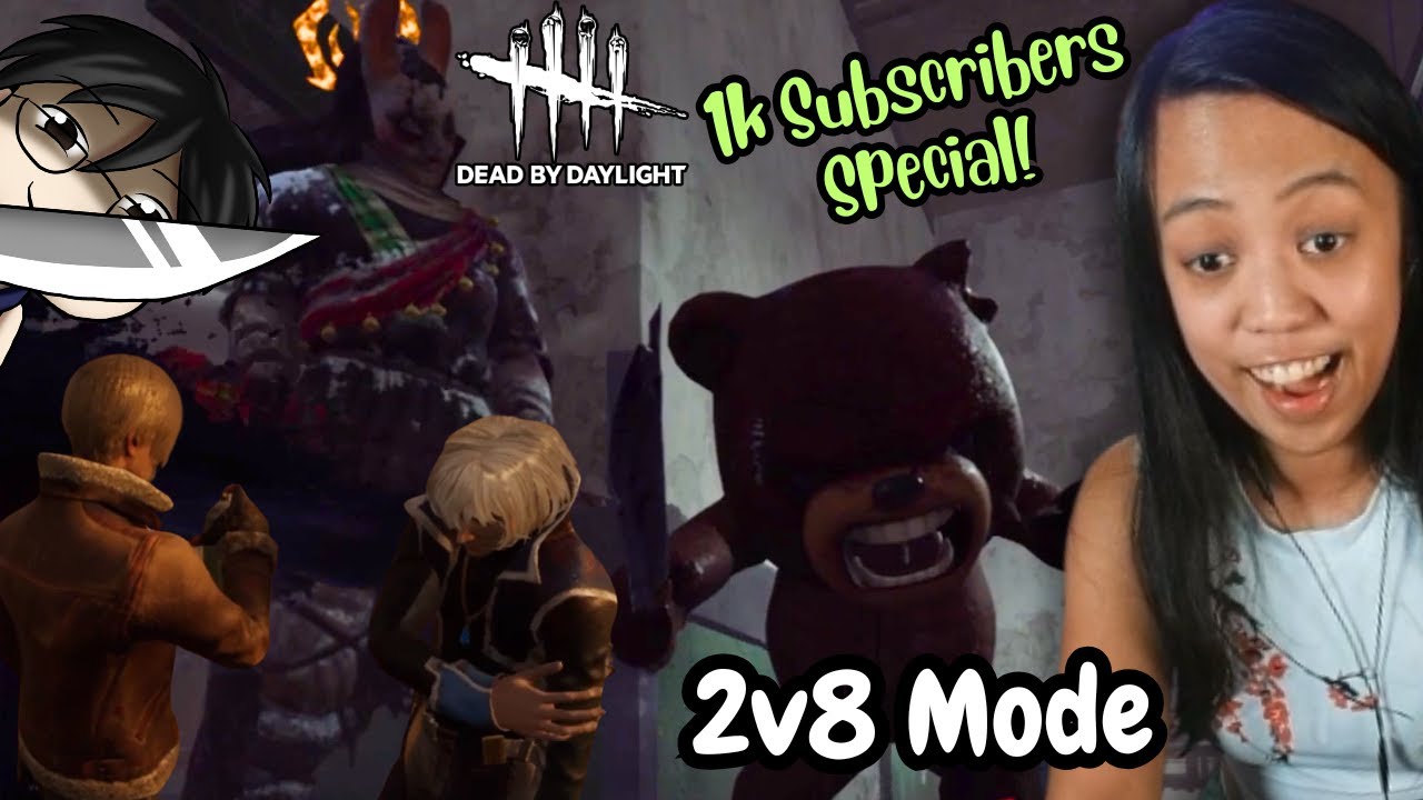 2V8 MODE IS SILLY || Dead by Daylight 2v8 Mode w/ Husband [ THANKS FOR ...