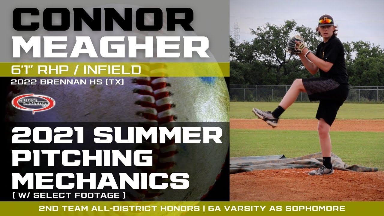 2022 Connor Meagher | 6'1" RHP/INF | 2021 Summer Pitching Mechanics w ...