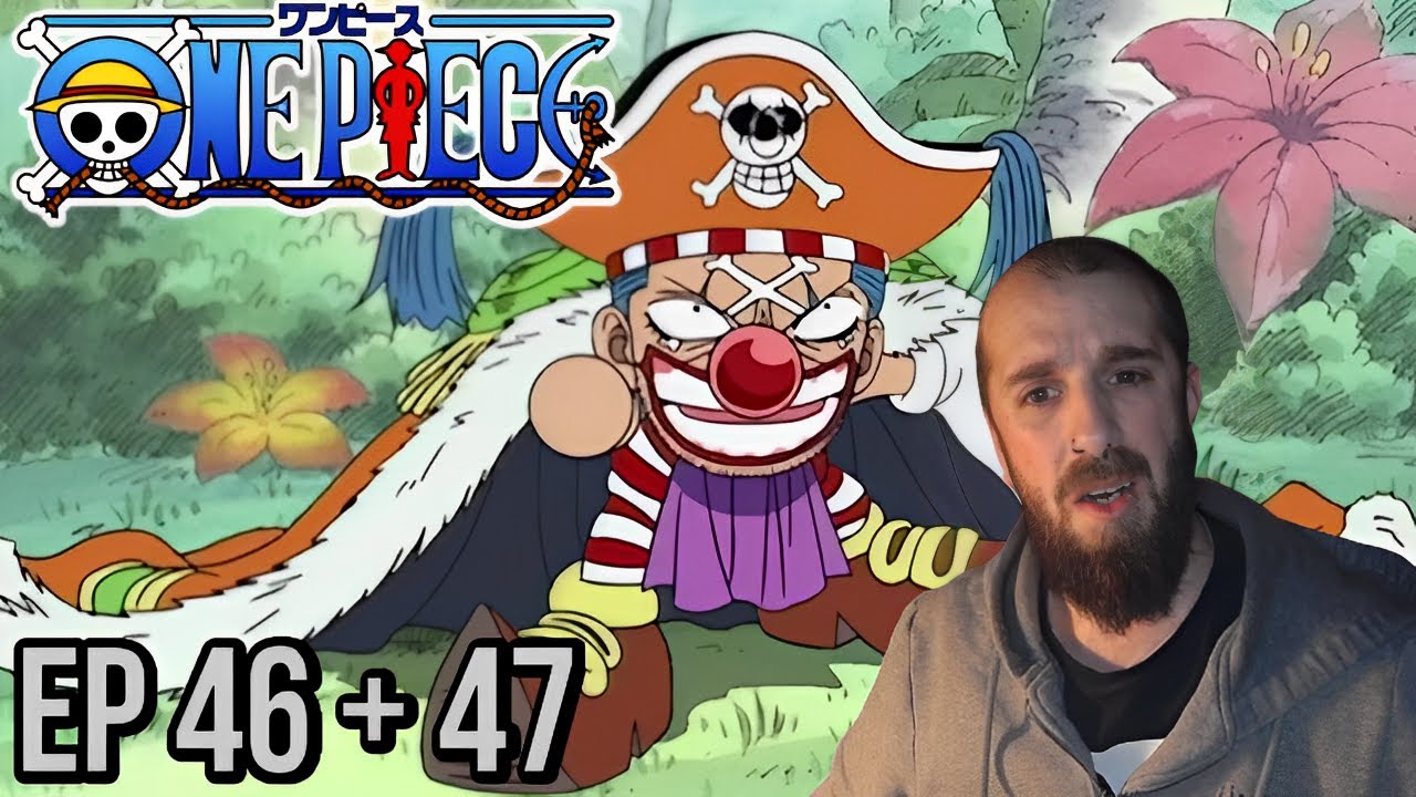 BUGGY GOES ON A TINY ADVENTURE!? One Piece Episode 46 + 47 First Time Reaction And Review - YouTube