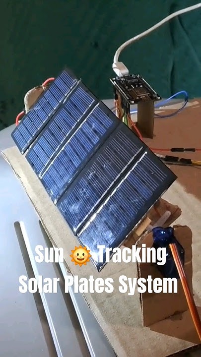 Simple Sun Tracking Solar Plates System Project Using Arduino || # ...