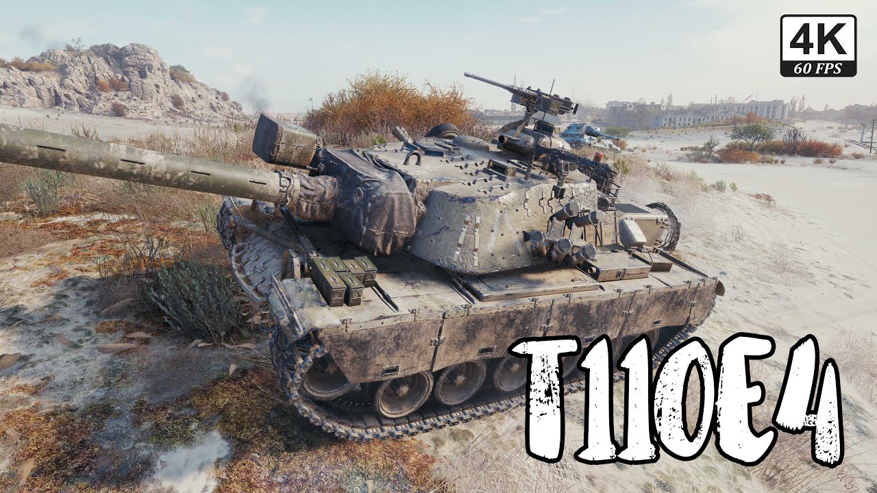 World of Tanks T110E4 - YouTube