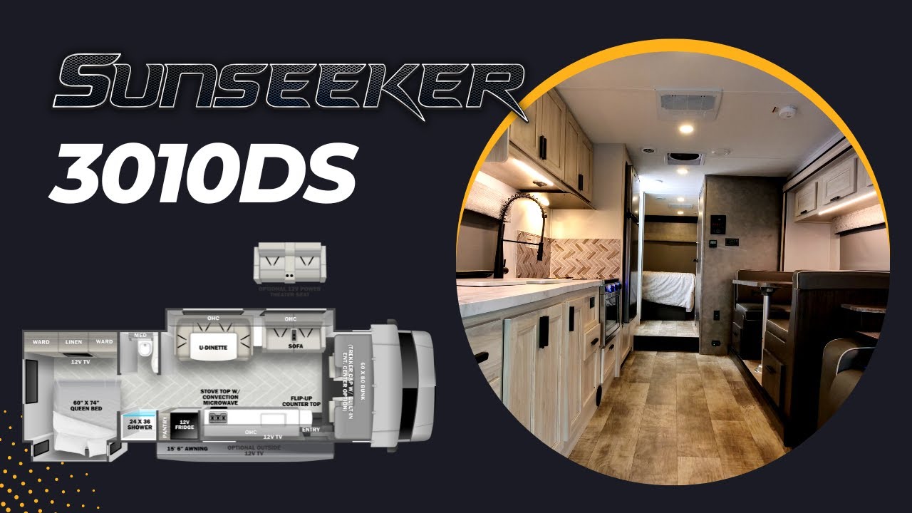 Tour the 2023 Sunseeker 3010DS (Class C Motorhome) - YouTube