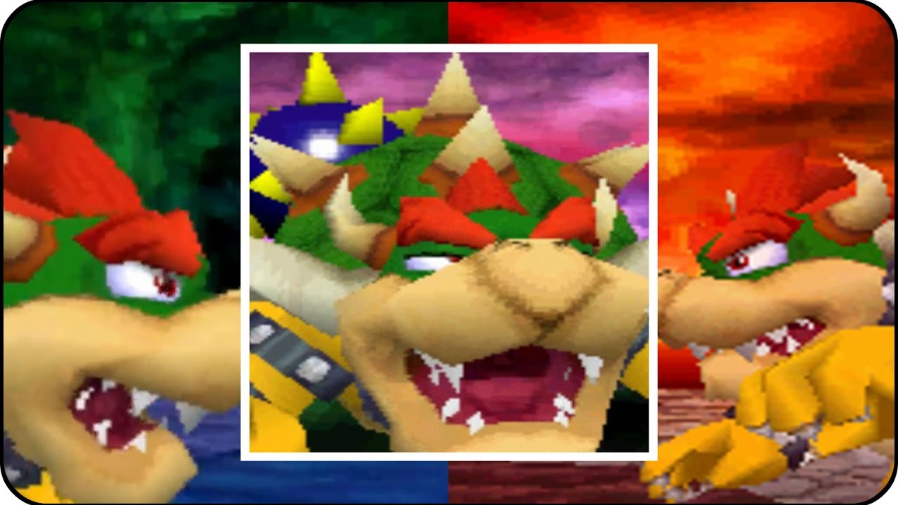 Super Mario 64 DS - All Bowser Boss Fights - YouTube