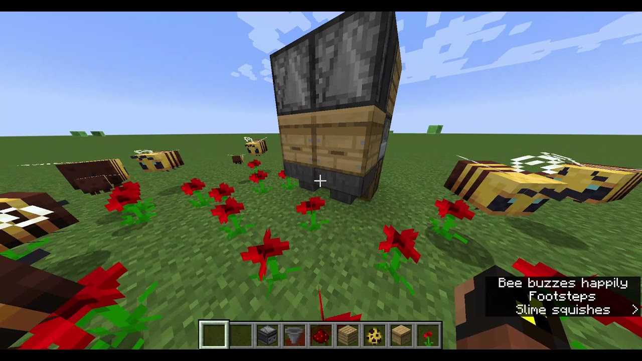 Minecraft how to make auto honey farm - YouTube