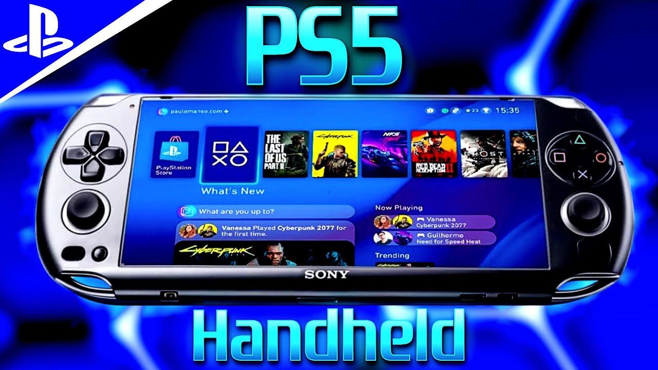 🔥PLAYSTATION 5 HANDHELD (PSP) Sony’s new PS5 PORTABLE is in the works ...