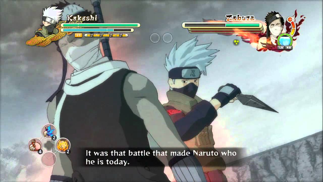 Naruto Storm 3 - Boss Battle: Kakashi vs. Zabuza (Reanimation) - YouTube