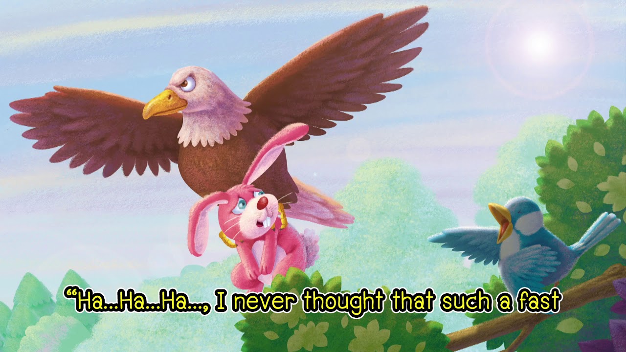 A Sparrow and a Hare | Aesop's Fables - Bedtime Stories | MISbook - YouTube