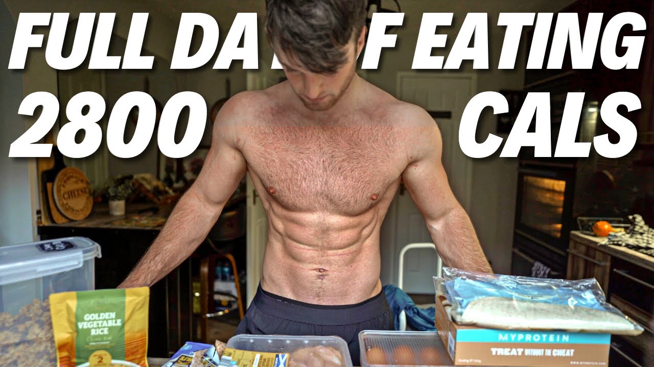 FULL DAY OF EATING 2800 CALORIES | My Cutting Diet | Ep. 2 - YouTube