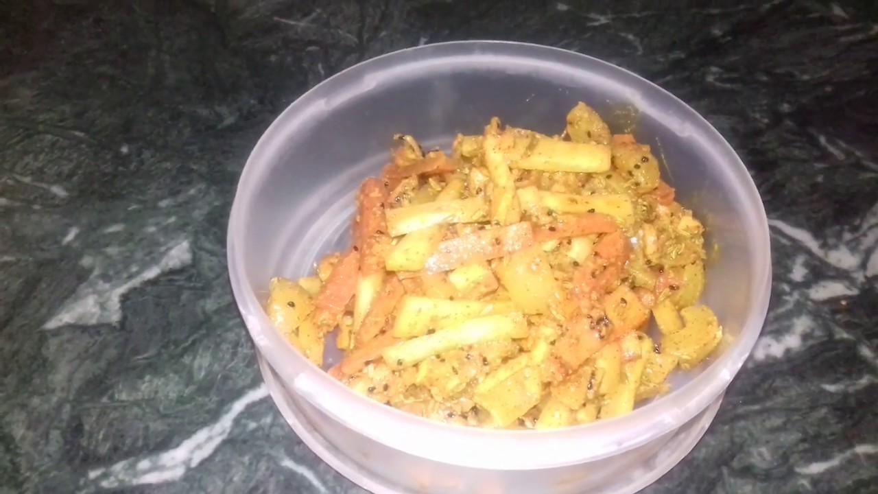 MIXED ACHAR RECIPE - YouTube
