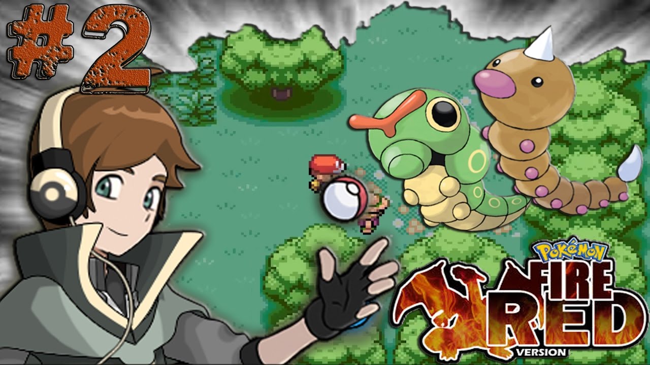Zagrajmy w Pokemon Fire Red. #2 Trenerzy pokazują mi swoje robaki ( ͡ ...