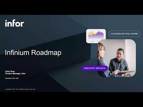Infor Infinium Update - YouTube