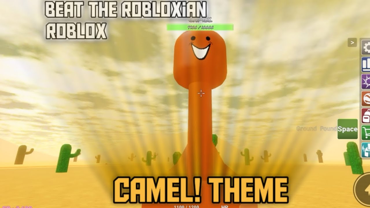 Camel Theme Roblox Beat The Robloxian #beattherobloxian - YouTube