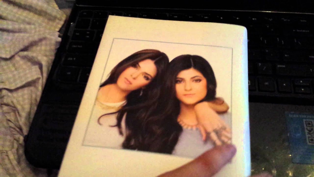 My signed Kendall and Kylie Jenner books!!! - YouTube