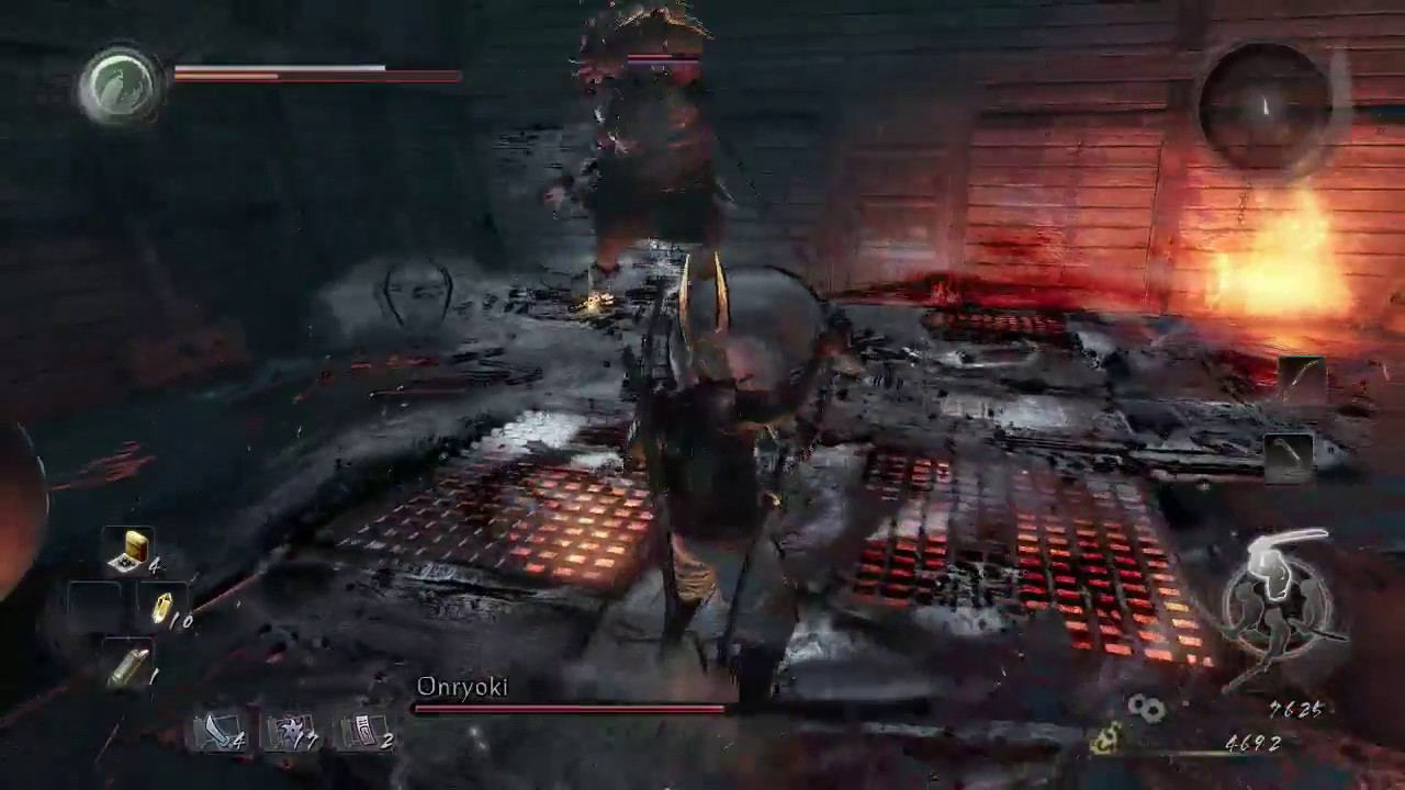Nioh First Boss Rage - YouTube