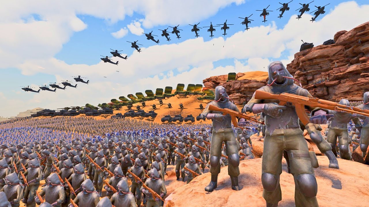 ZOMBIE SOLDIERS CANYON DEFENSE Vs 6,000,000 EVERY ZOMBIES-Ultimate Epic ...