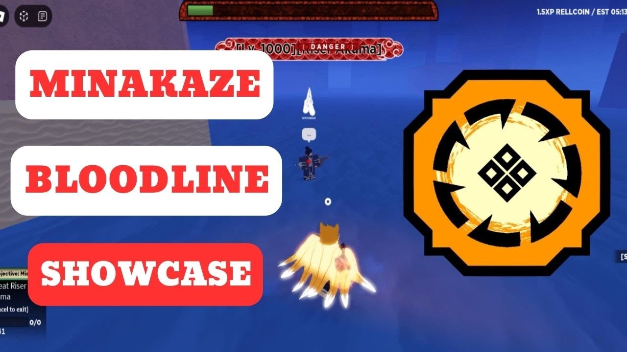 Shinobi Life Minakaze Bloodline Showcase | Testing Shindo Life ...