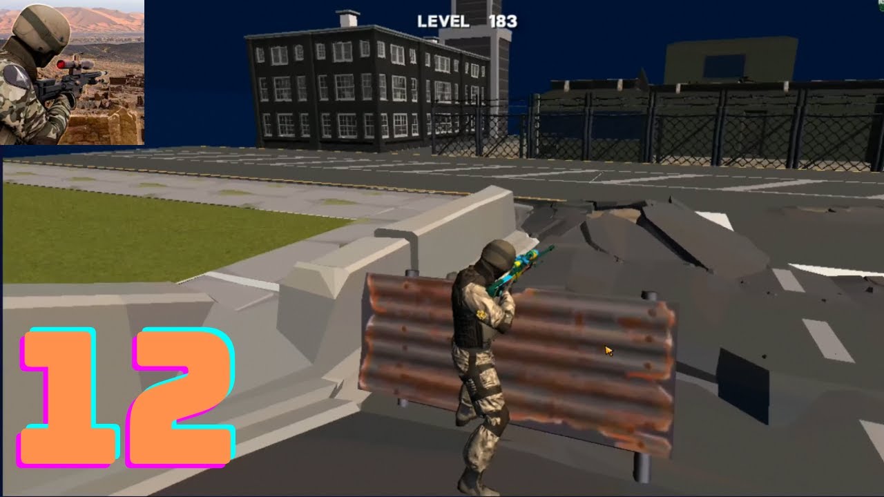 Sniper Attack 3D Shooting War - Gameplay Walkthrough Part 12 (iOS ...