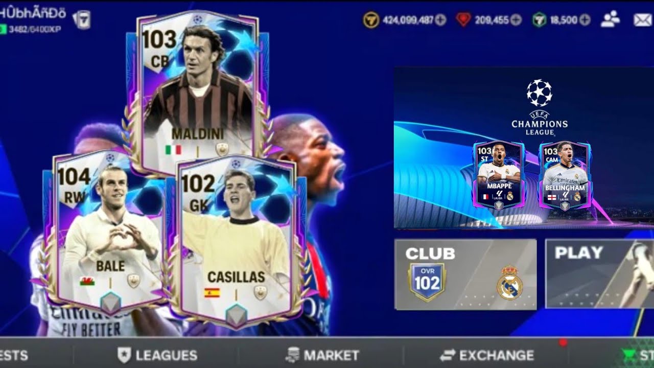 WOW 🤯 ICON BALE, MALDINI IN UCL EVENT 🔜 || ALL F2P REWARD 🎁 IN UCL ...