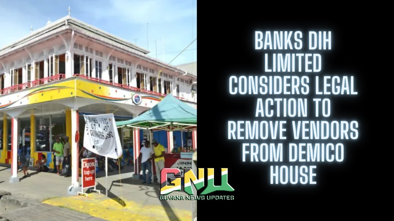 Banks Dih Limited Considers Legal Action To Remove Vendors - YouTube