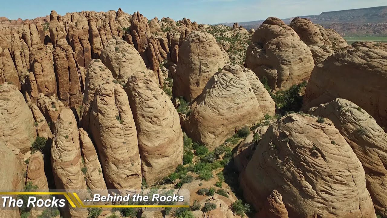 Drone Video of The Rocks Behind The Rocks Moab - YouTube