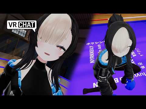 Showing off superior skills VRchat POV BOXING