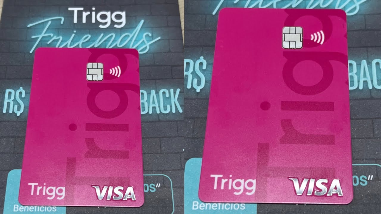 NOVO Cartão trigg Rosa confira - YouTube