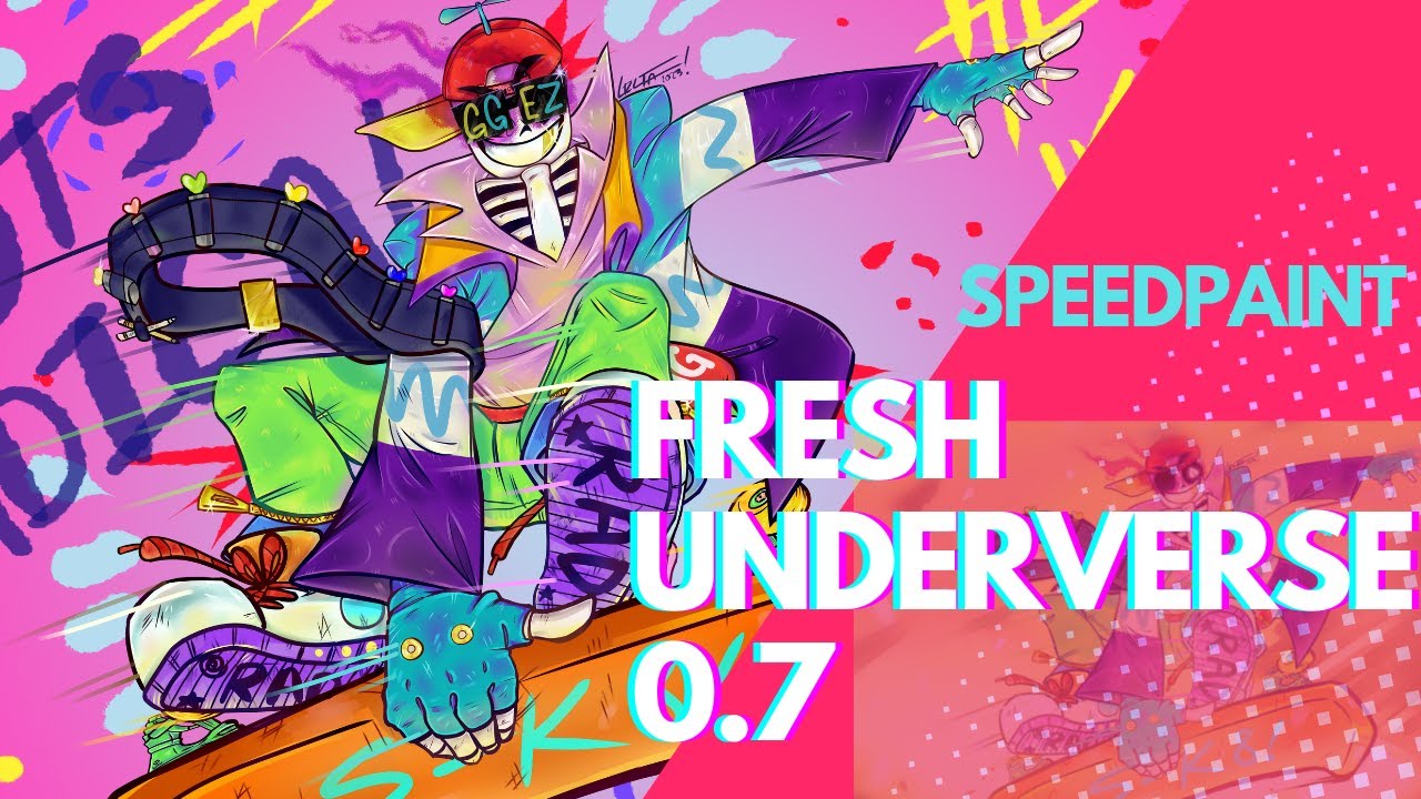 Fresh Sans - Speedpaint UNDERVERSE 0.7 - YouTube
