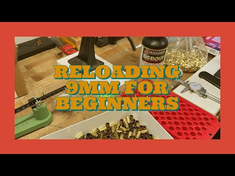 How I Reload 9mm Luger: Beginner level reloading