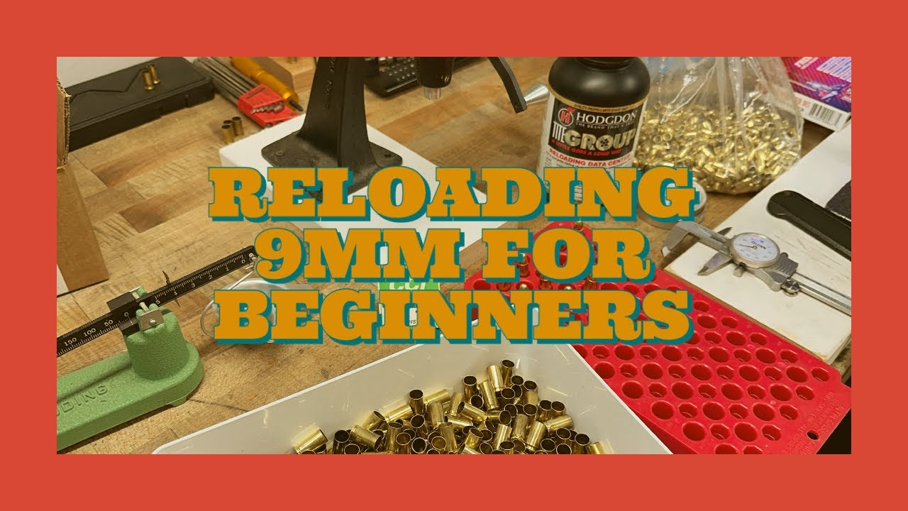 How I Reload 9mm Luger: Beginner level reloading - YouTube