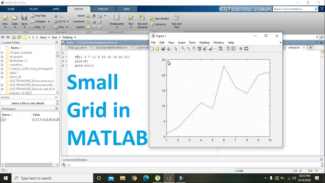 How To Make Grid Lines Small In Matlab Make Grid Small In Matlab