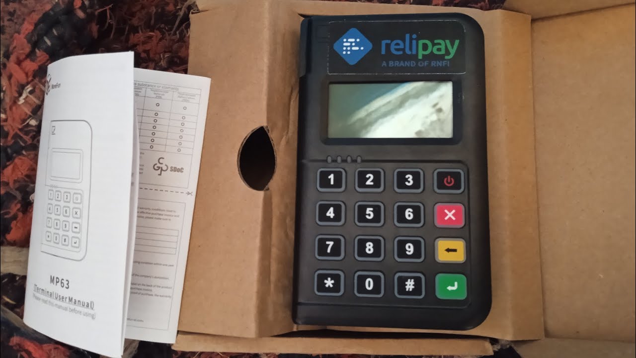 Relipey ke dwara bheja Gaya ATM card machine unboxing - YouTube