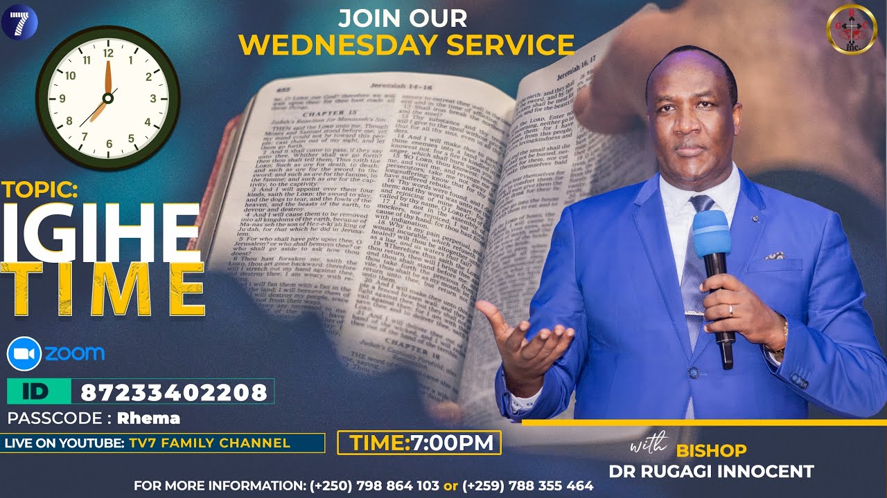 IGIHE (TIME)🔥🌍🔥28th.MAY.2025 || BISHOP DR INNOCENT RUGAGI - YouTube